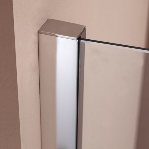 Profil pour verre de douche ; or, noir mat, rose