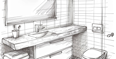 Miroir rond LED Moon 40 cm mural tactile